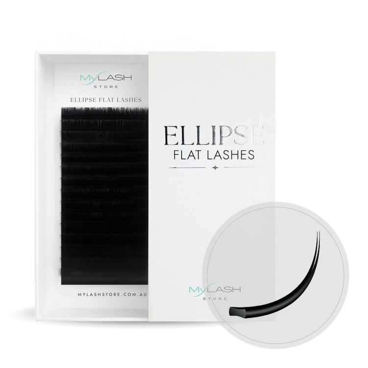 Ellipse Flat Lashes - D Curl – My Lash Store