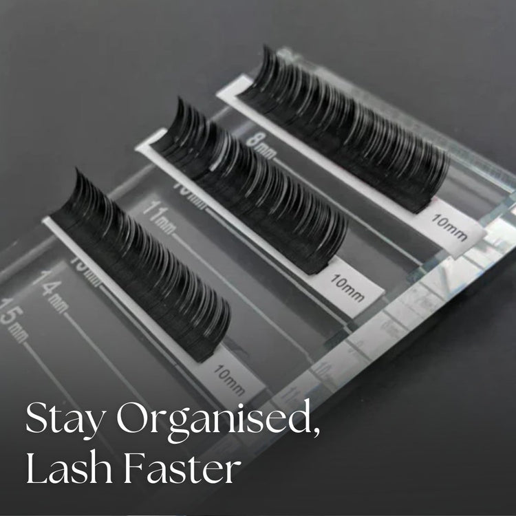 Lash Glue Pallet | Crystal Flat & Rounded Lash Pallets – My Lash Store