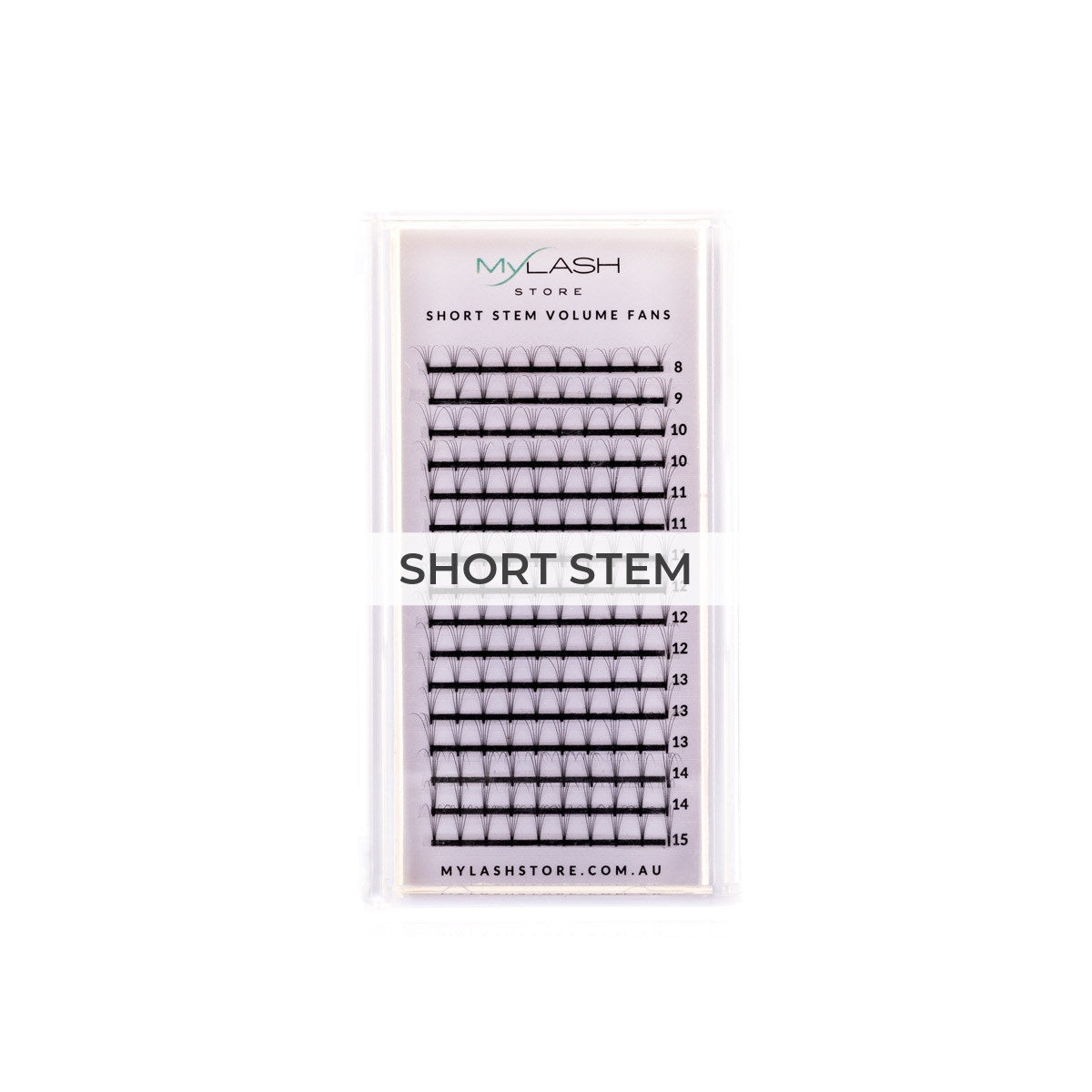 5D Short Stem Premade Volume Fans (160 Fans) - My Lash Store